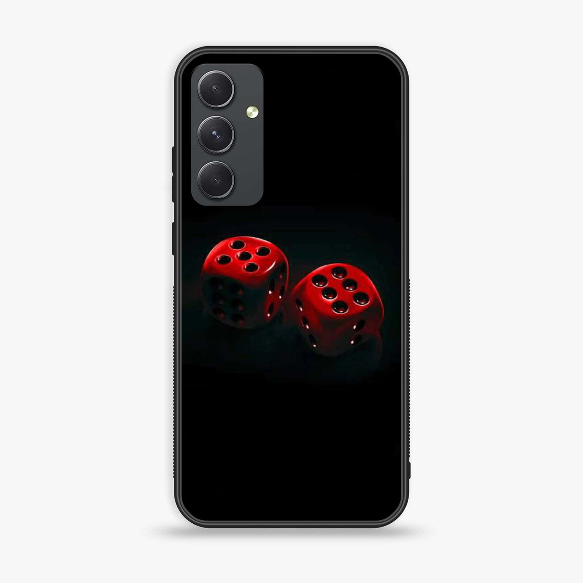 Samsung Galaxy A54 - Black Art Series - Premium Printed Glass soft Bum ...