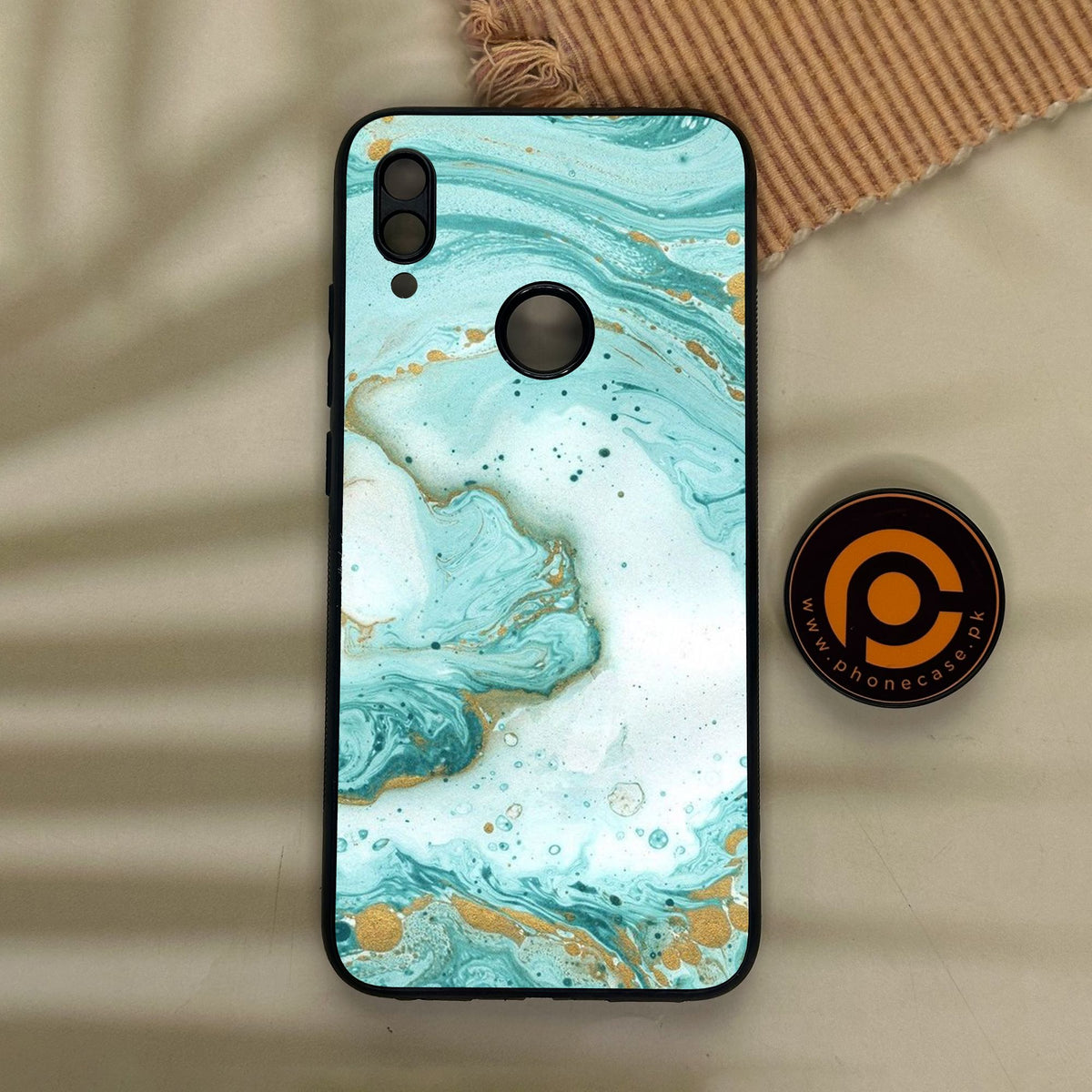 Redmi Note 7 Aqua Blue Marble Design Case and Covers - Buy in Pakistan ...