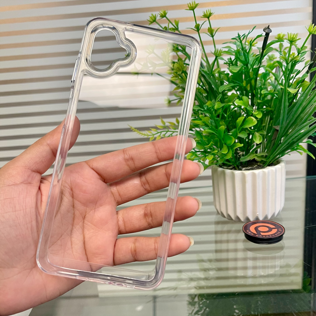 Galaxy A04 - Ultra Clear Air Armor series Case – Phonecase.PK