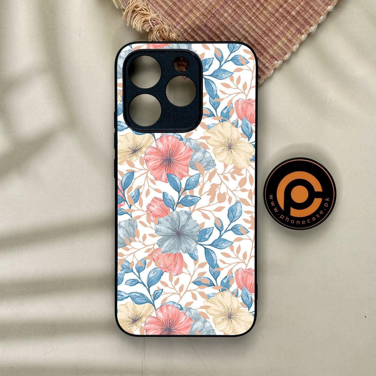 Realme 15T Seamless Flower Case and Covers - Buy in Pakistan – Phonecase.PK