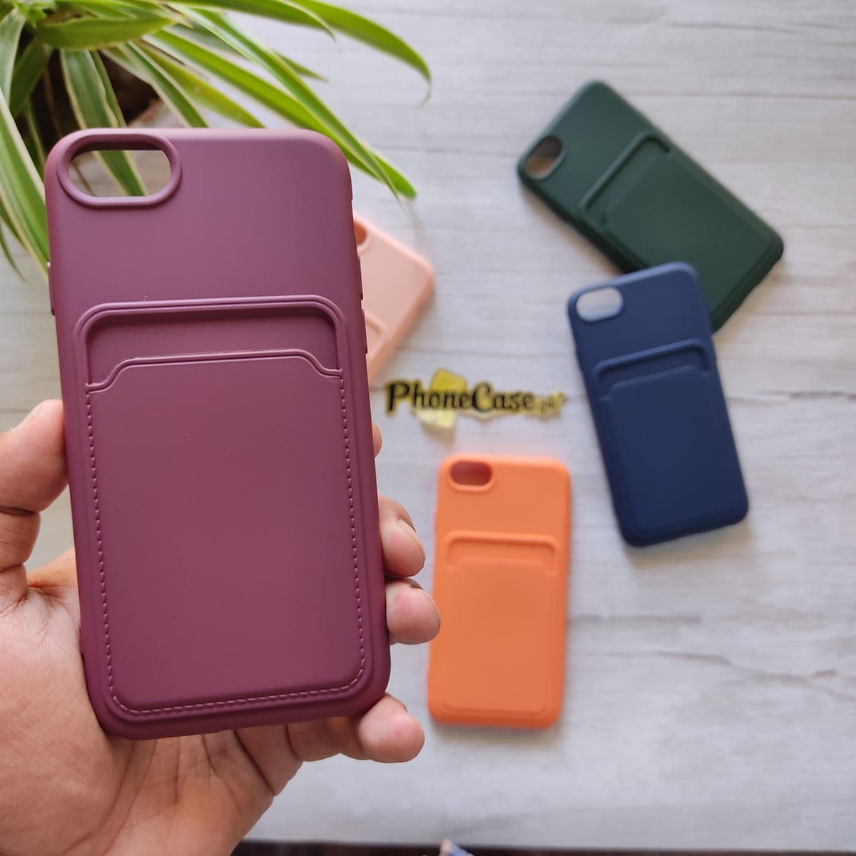 iPhone X/XS Branded Card & Money Holder Wallet Shock Proof Case ...