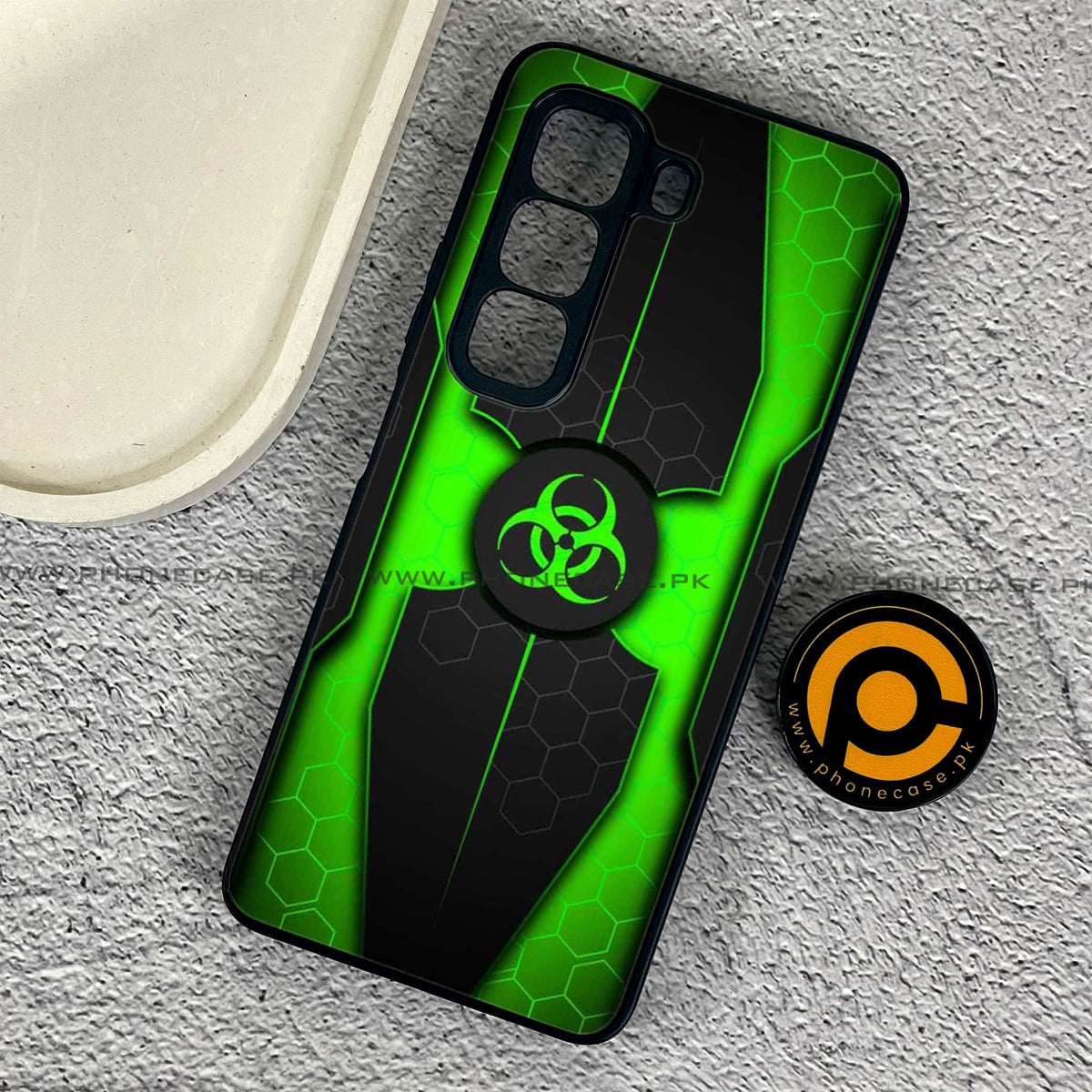 Infinix Hot 50 Pro - Biohazard Sign Series - Premium Printed Glass sof ...