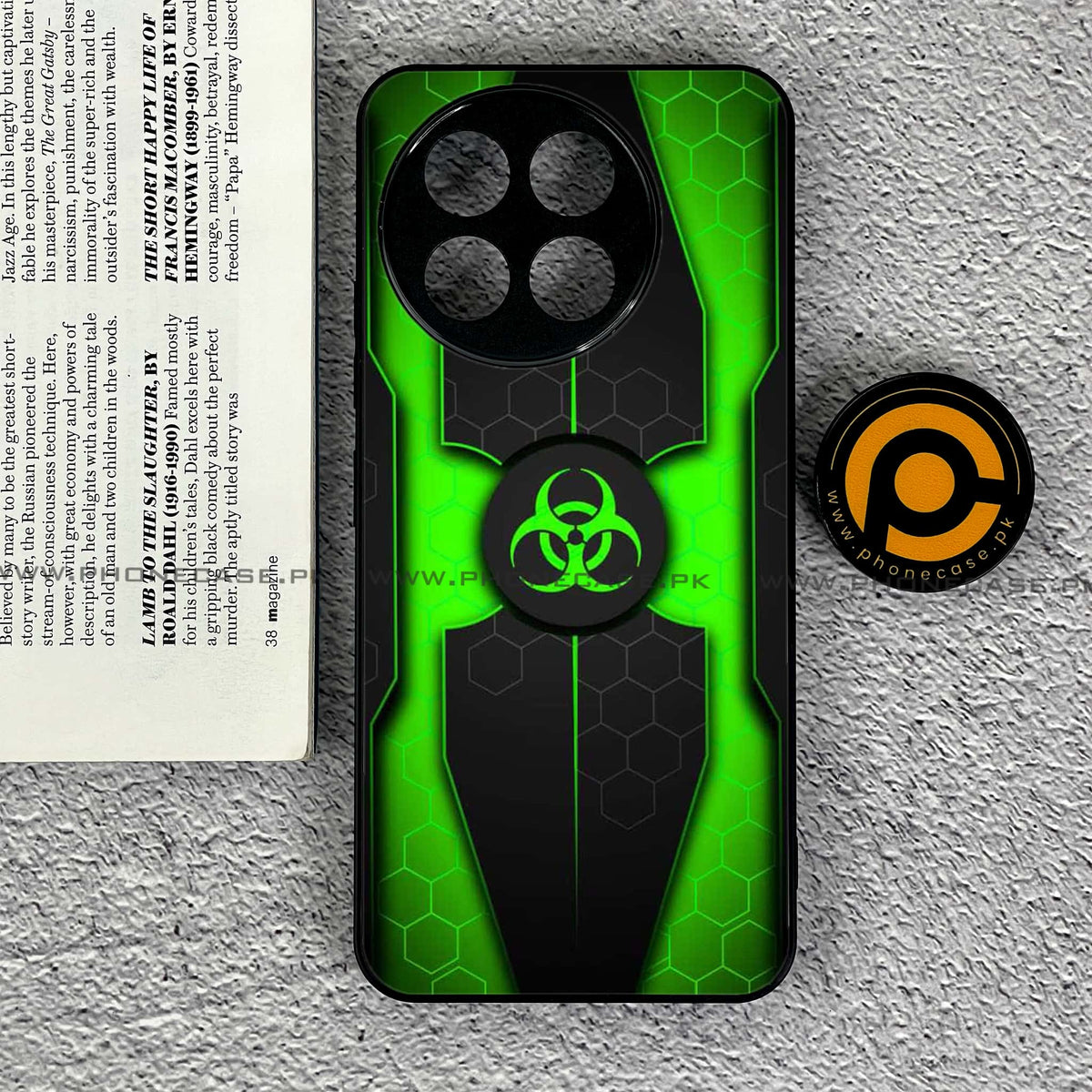 Tecno Spark 30 Pro - Biohazard Sign Series - Premium Printed Glass sof ...