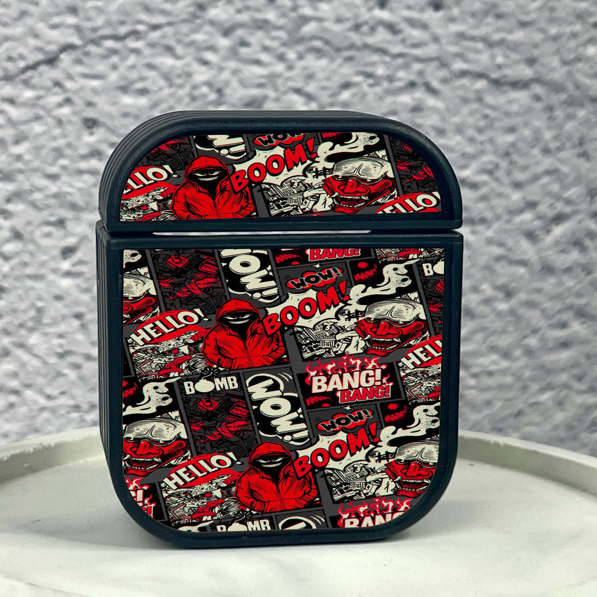 Apple Airpods 1/2 Case - Boom Red - Front Back Premium Print – Phonecase.PK