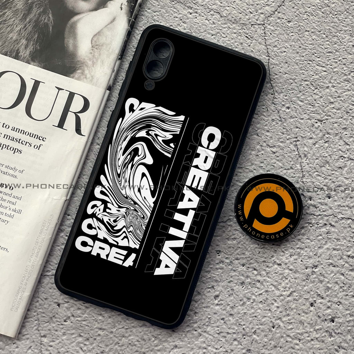 Samsung Galaxy A02 - Creative - Premium Printed Metal Case – Phonecase.PK