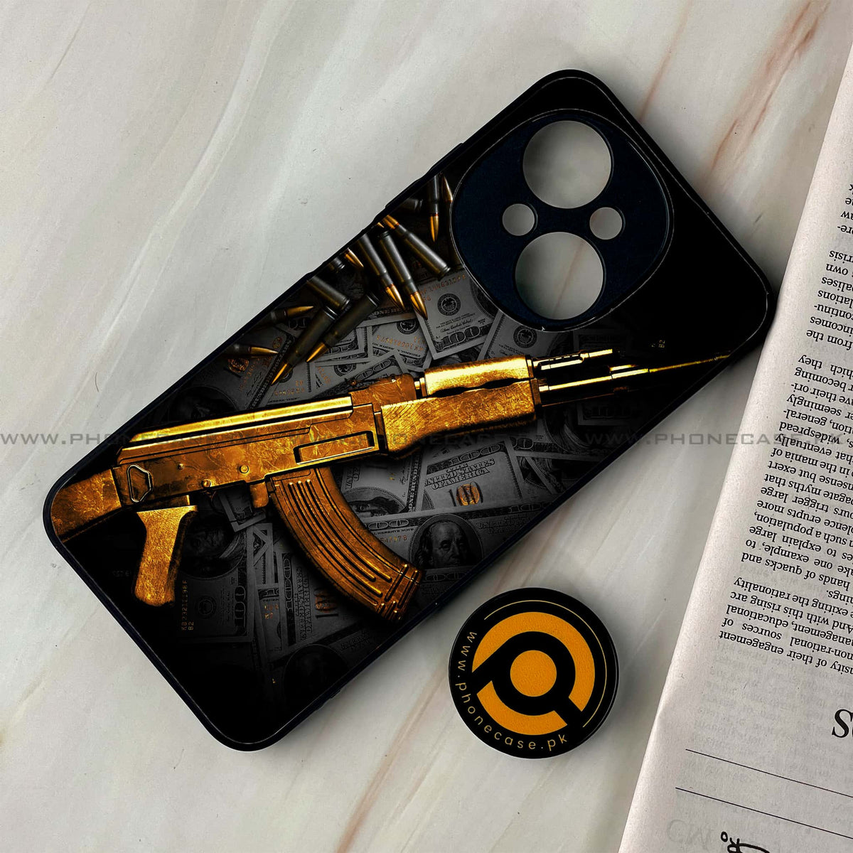 Tecno Spark Go 1 - Dollar Design 6 - Premium Printed Glass soft Bumper ...
