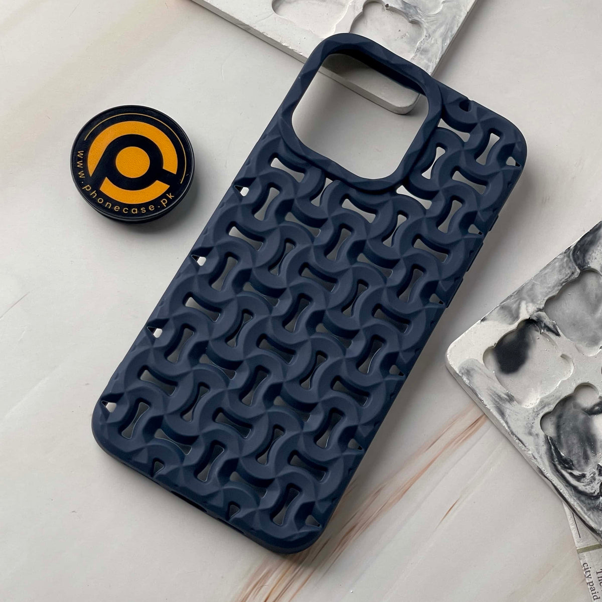 iPhone 14 Pro Max Cross Cut Pattren Silicone Case Buy in Pakistan ...