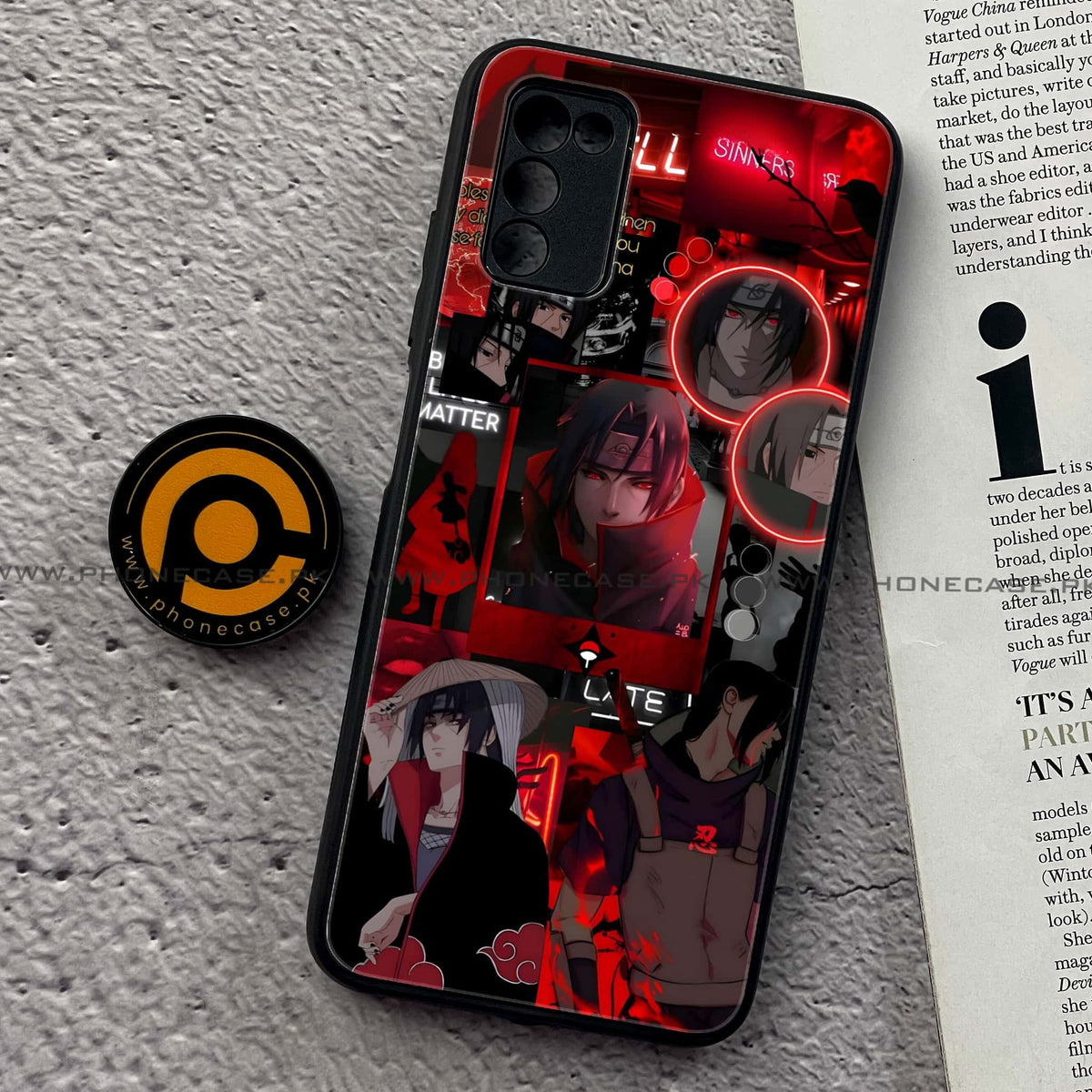 Samsung Galaxy A02s - Itachi Aesthetic - Premium Printed Metal Soft Ca ...