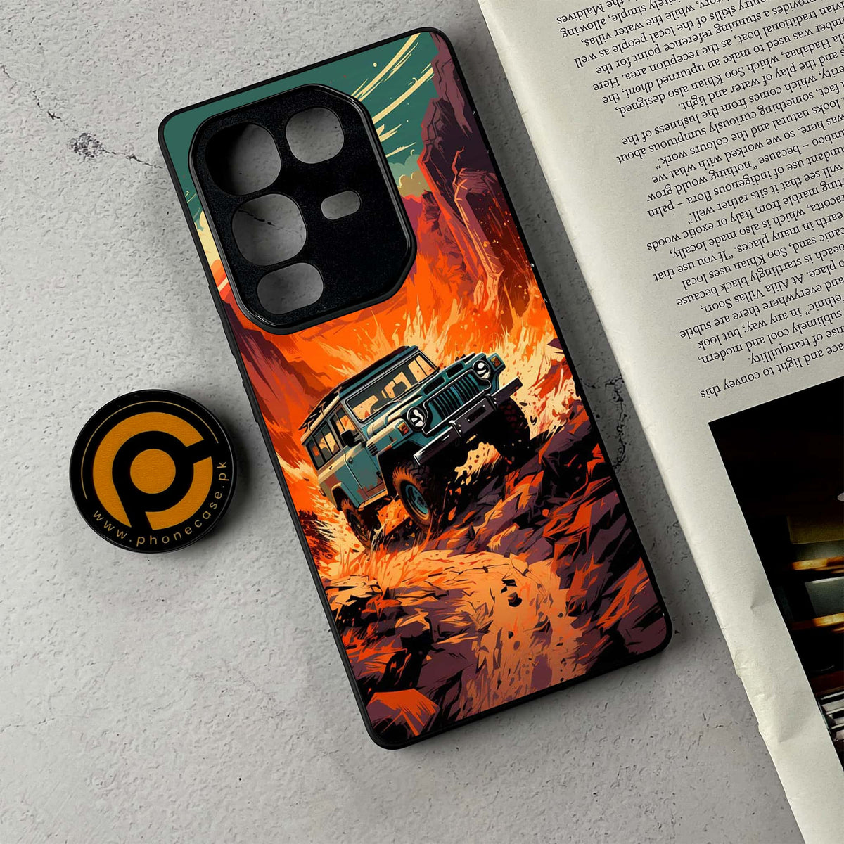 Infinix Note 50 - Jeep Offroad - Premium Metal Printed Soft Bumper Sho ...