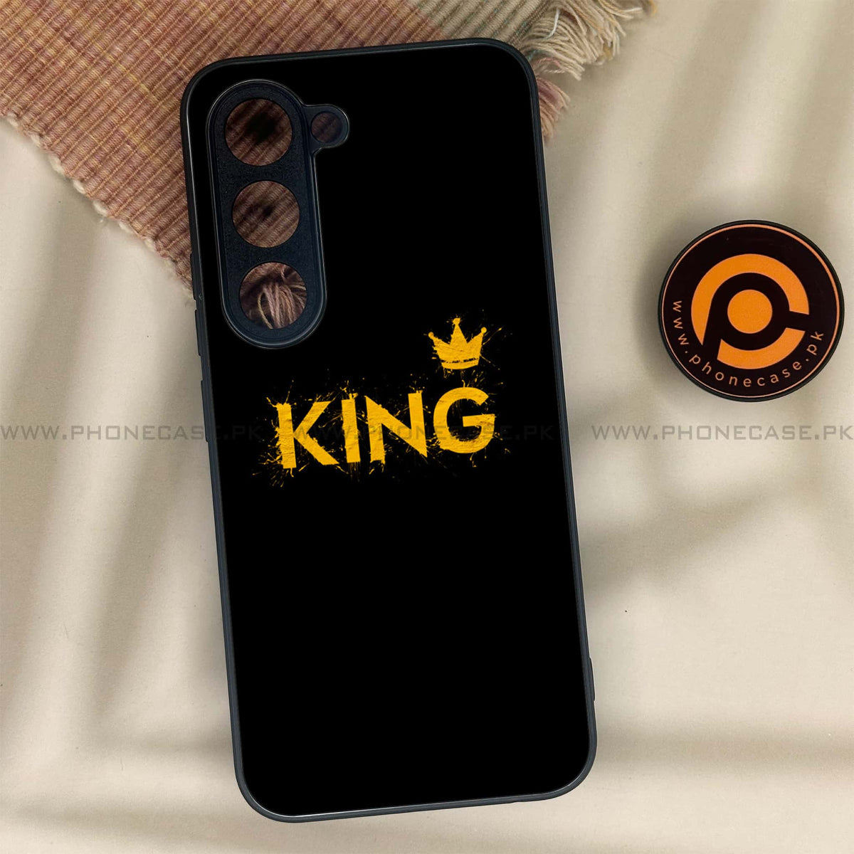 Tecno Spark 40 Pro - King 2.0 Design 2 - Premium Metal Printed soft Bu ...