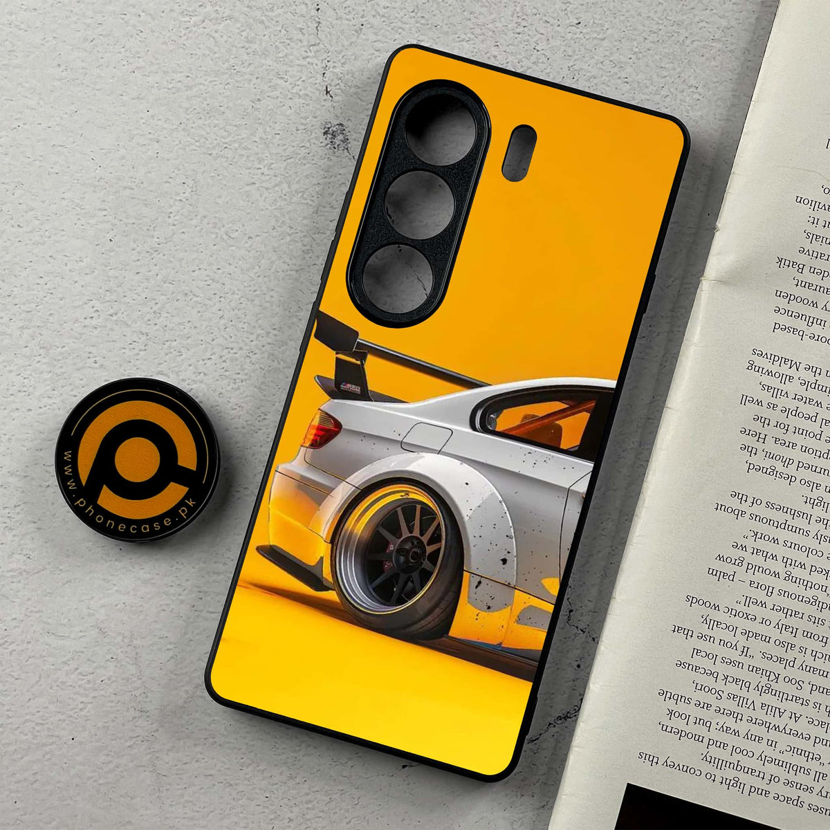 Tecno Camon 40 Pro - M3 GT2 Racing Car - Premium Metal Printed Soft Bu ...
