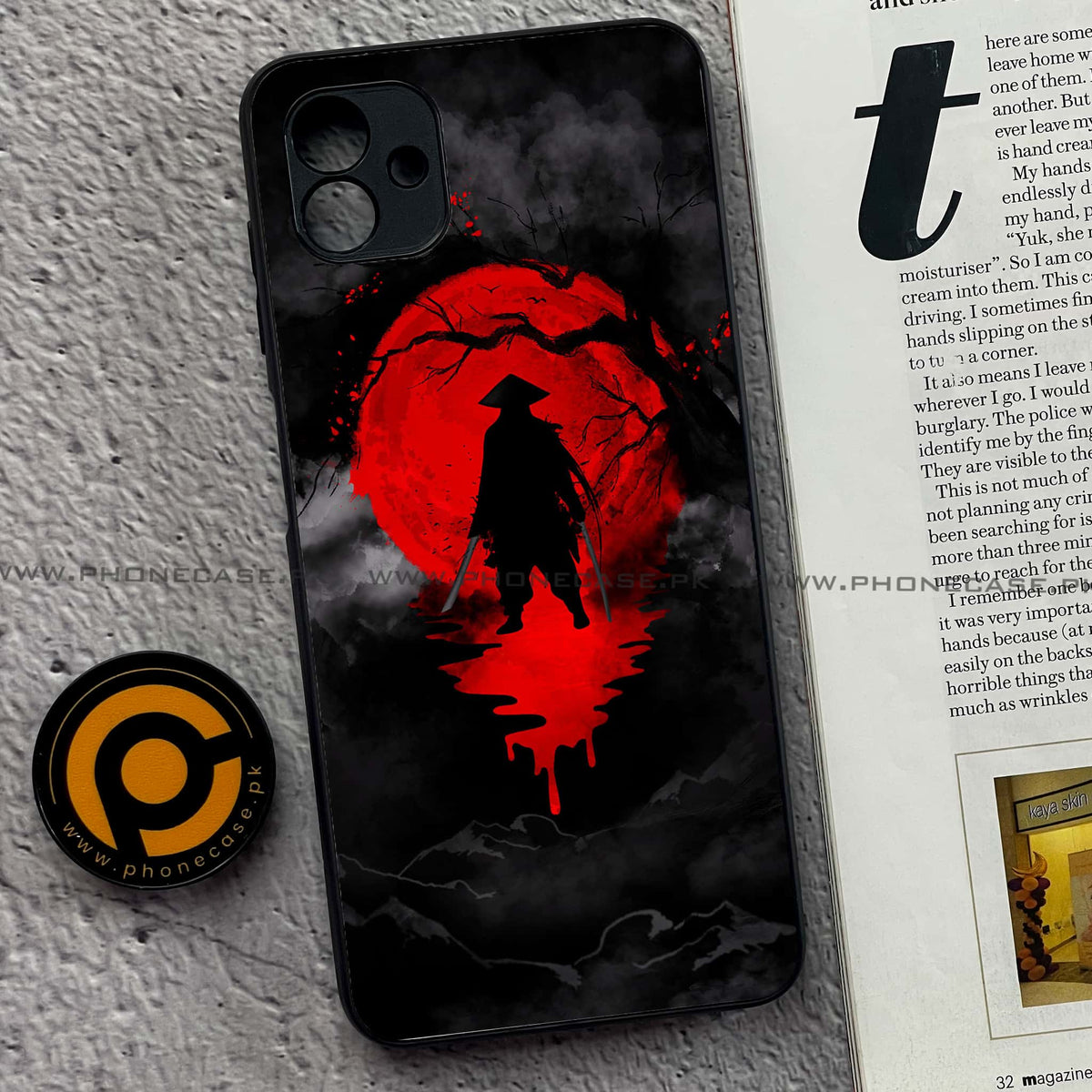 Samsung Galaxy A04 - Ninja Series - Premium Printed Glass soft Bumper ...