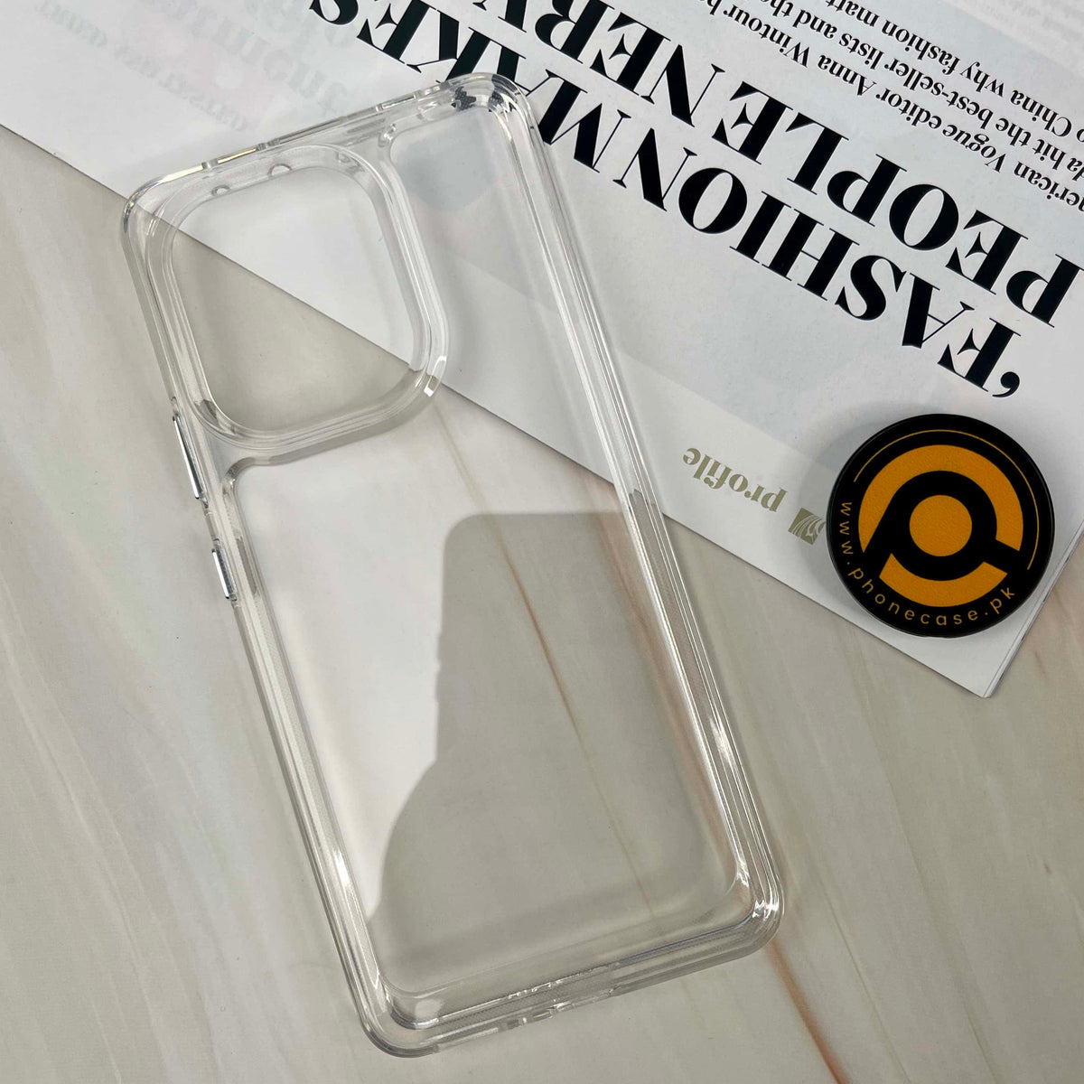 Redmi Note 13 Ultra Clear Air Armor series Case – Phonecase.PK