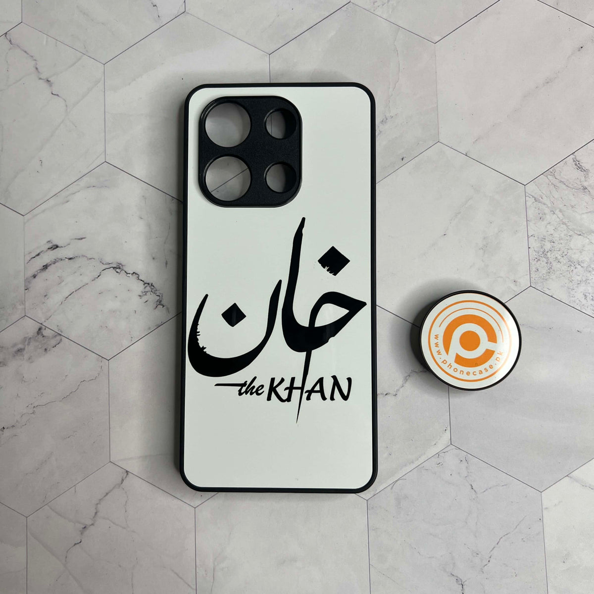 Redmi Note 13 Pro 4G - The Khan - Premium Printed Glass soft Bumper Sh ...