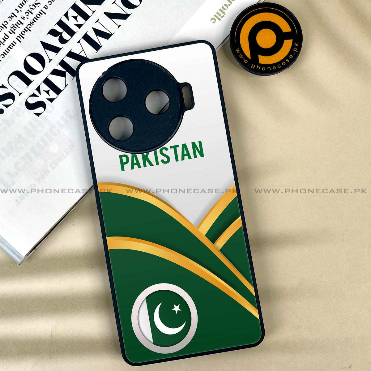 Tecno Camon 30 Pro - Pakistani Flag Series - Premium Printed Glass sof ...
