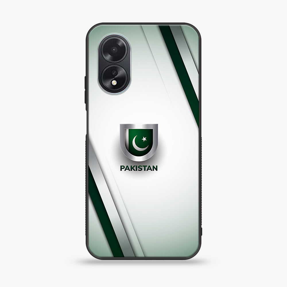 Oppo A38 4G - Pakistani Flag Series - Premium Printed Metal soft Bumpe ...