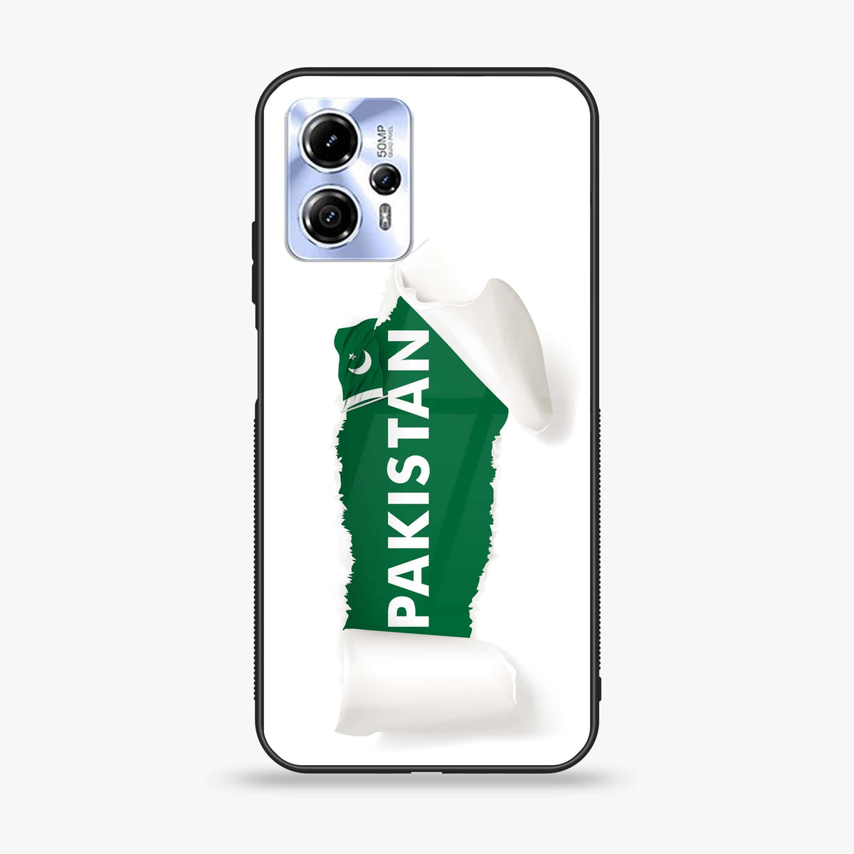 Motorola Moto G13 - Pakistani Flag Series - Premium Printed Glass soft ...