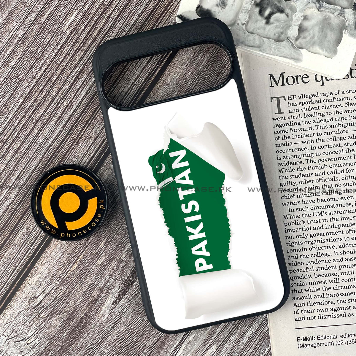 Google Pixel 9 Pro - Pakistani Flag Series - Premium Metal Printed sof ...