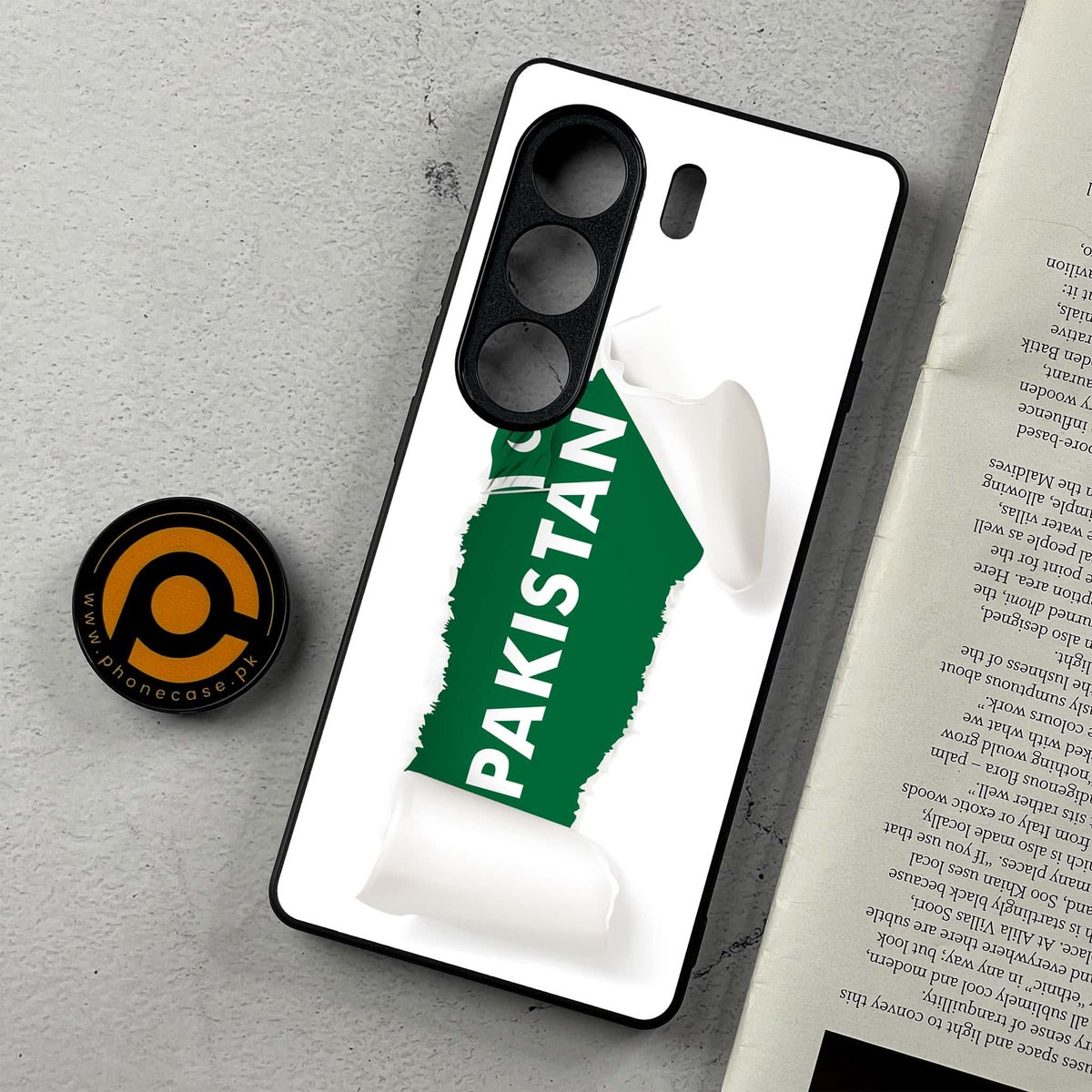 Tecno Camon 40 Pro - Pakistani Flag Series - Premium Metal Printed Sof ...