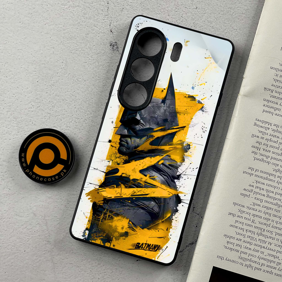 Tecno Camon 40 Pro - Shattered Heroics - Premium Metal Printed Soft Bu ...