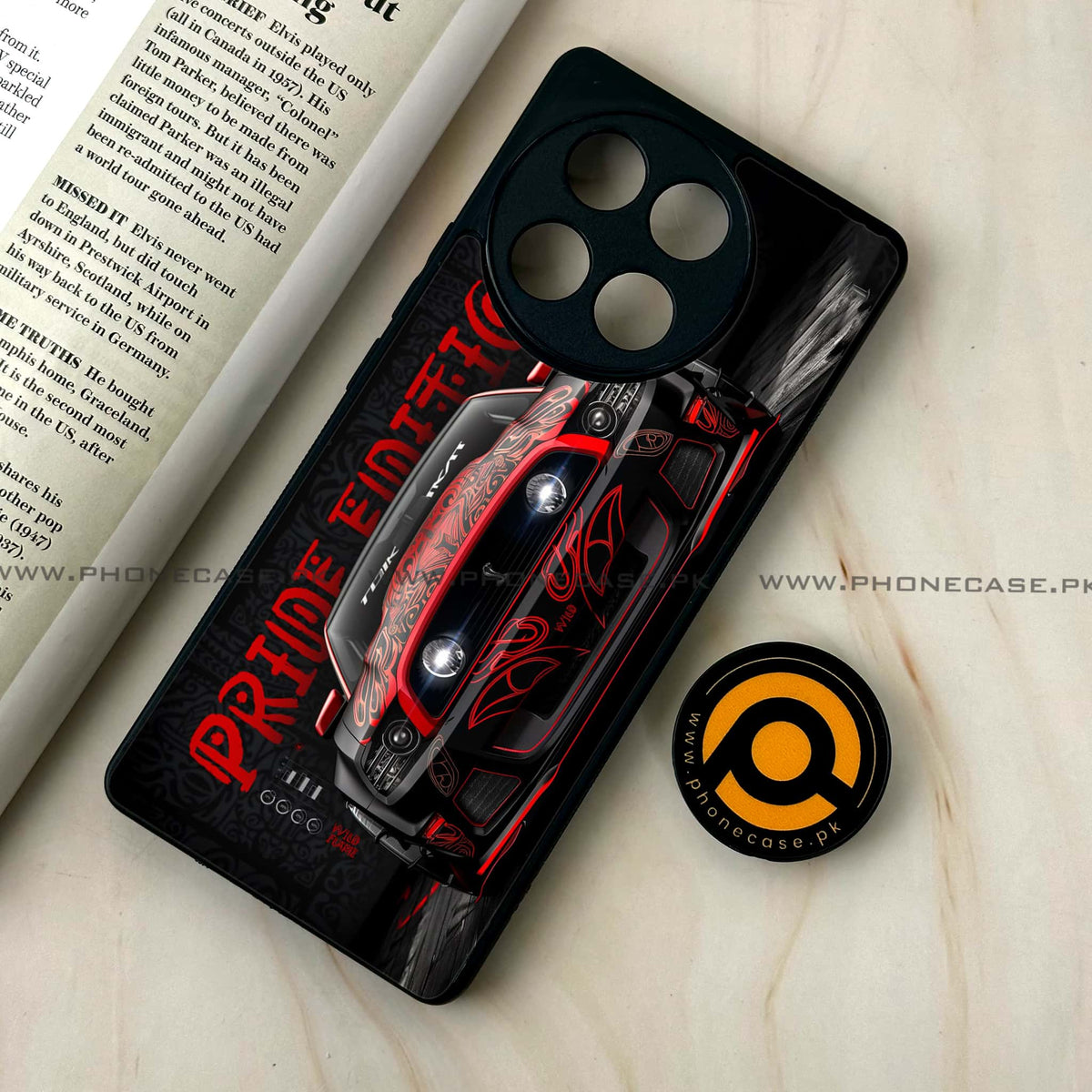 Tecno Camon 30s - Sports Car - Premium Printed Glass soft Bumper shock ...