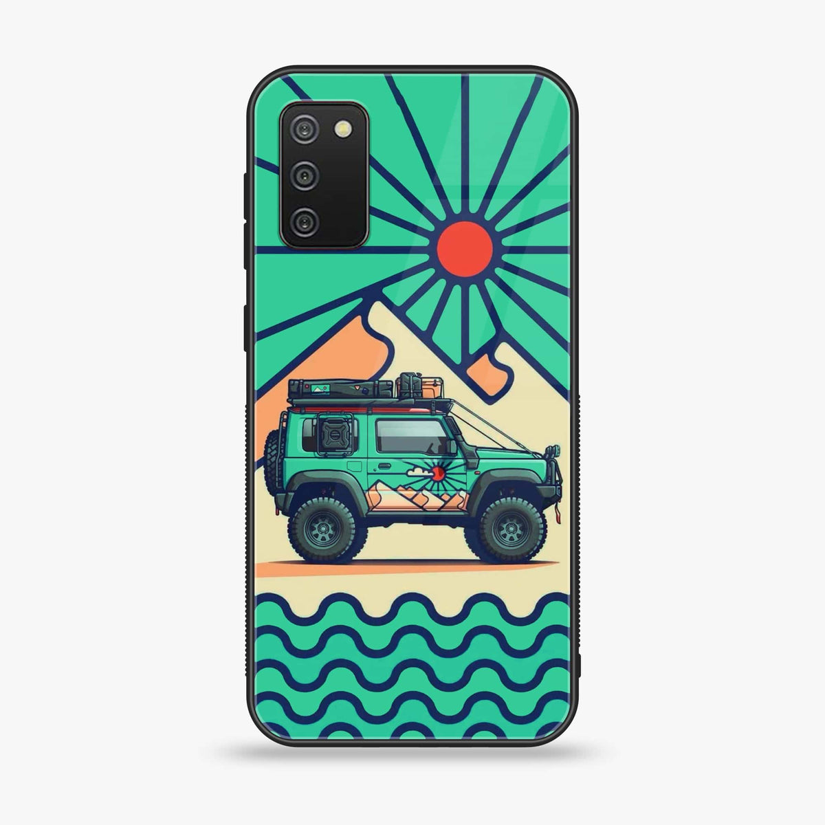 Samsung Galaxy A02s - Suzuki Jimny Design - Premium Printed Glass Case ...