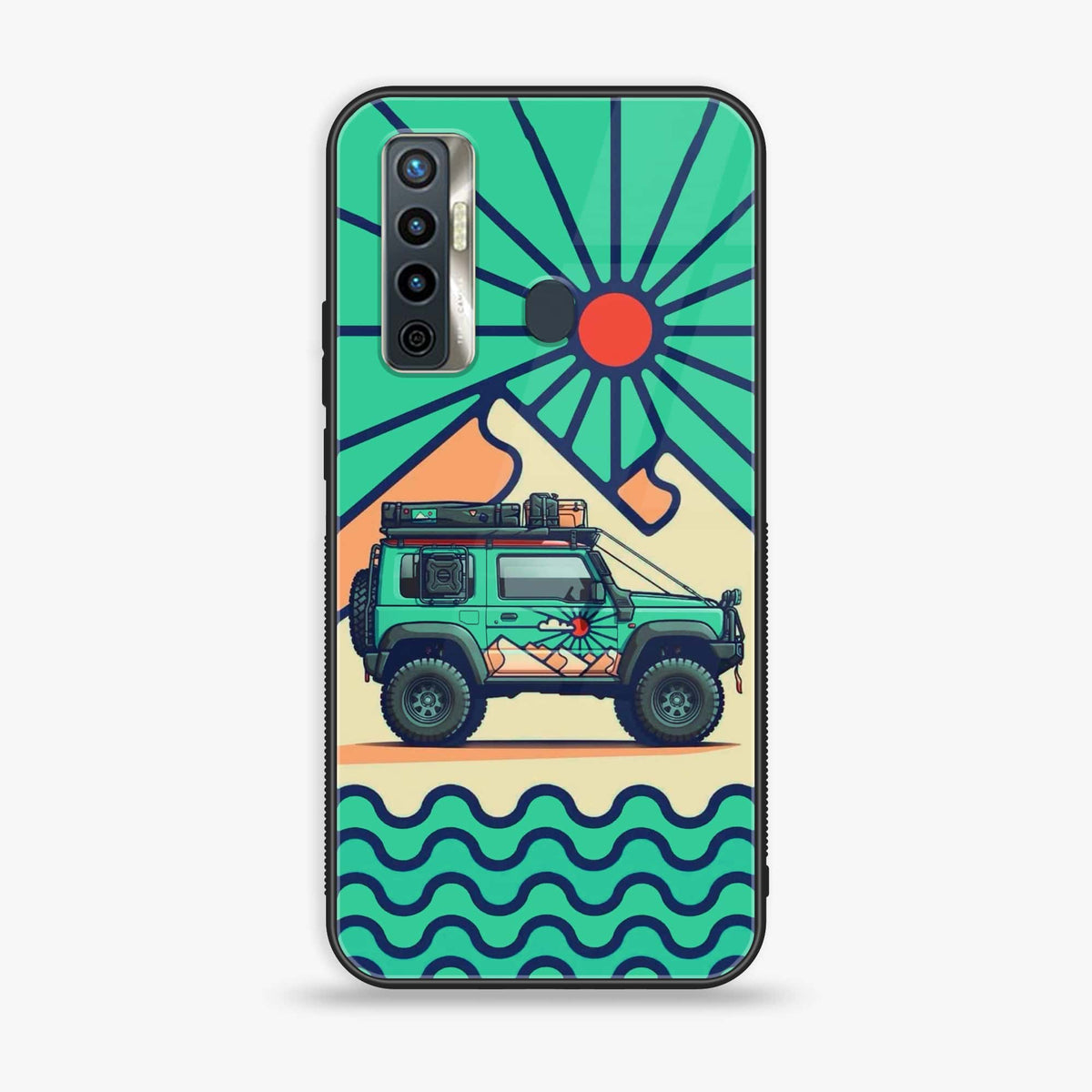 Tecno Camon 17 - Suzuki Jimny Design - Premium Printed Glass Case ...