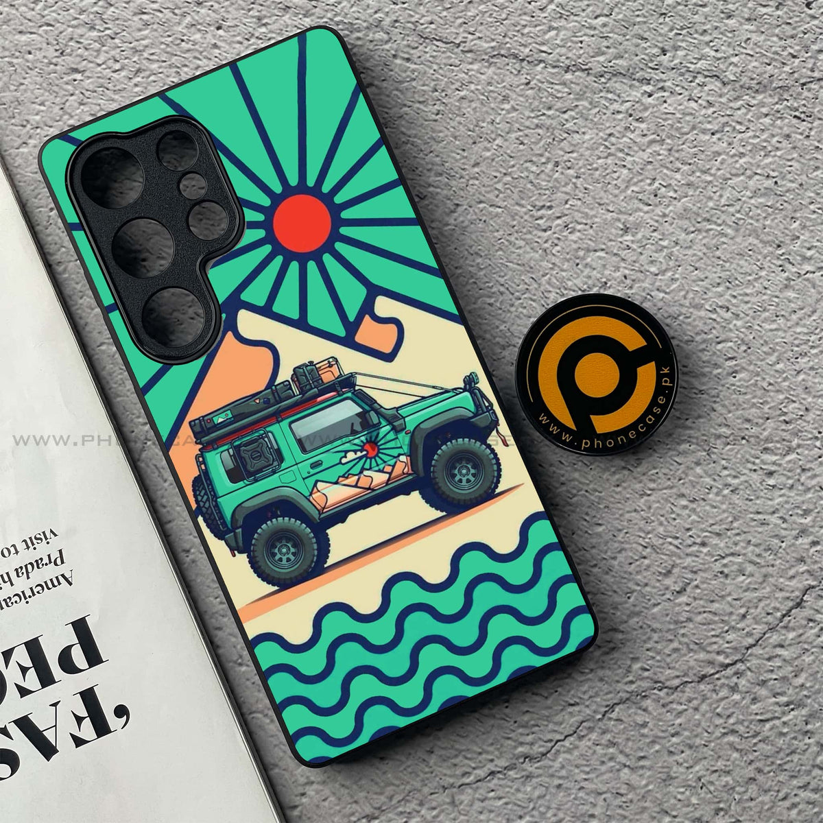 Samsung Galaxy S25 Ultra - Suzuki Jimny Design - Premium Printed Glass ...