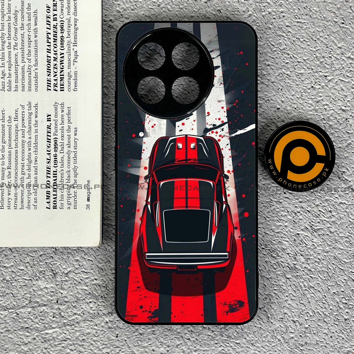 Tecno Spark 30 Pro - Top-Down Track - Premium Printed Metal soft Bumpe ...