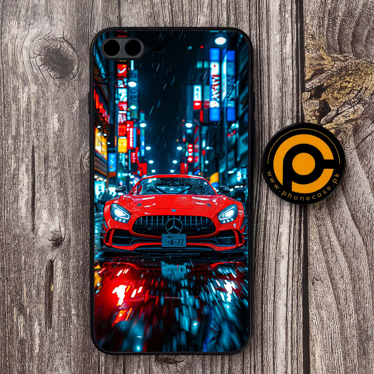 iPhone 7 Plus - V7 GT Racing Car - Premium Metal Printed soft Bumper s ...
