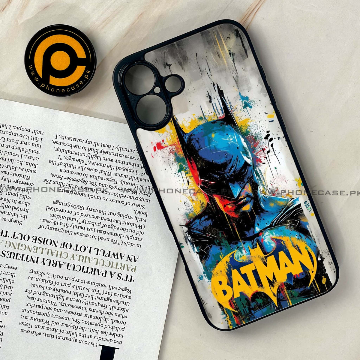 iPhone 17 - Vivid Justice - Premium Metal Printed soft Bumper shock Pr ...