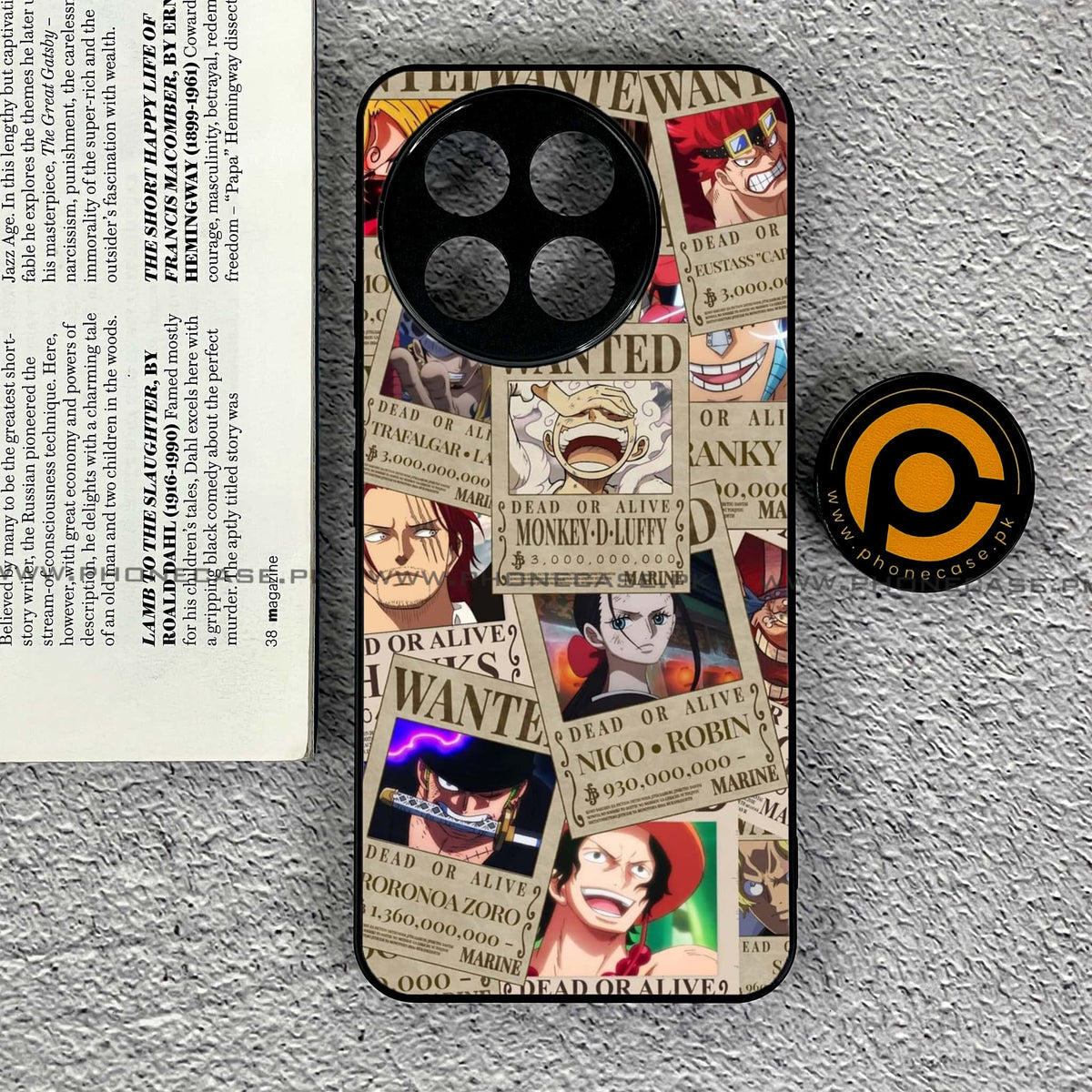 OnePlus 13R - Wanted Anime - Premium Printed Metal soft Bumper shock P ...
