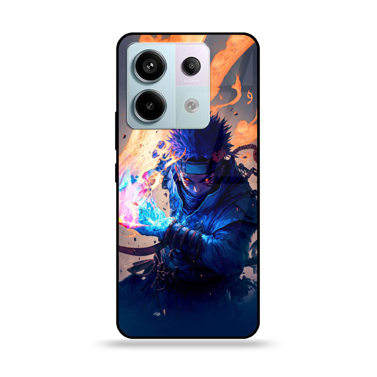 Redmi Note 13 - Anime 2.0 Series - Premium Metal Printed soft Bumper s ...