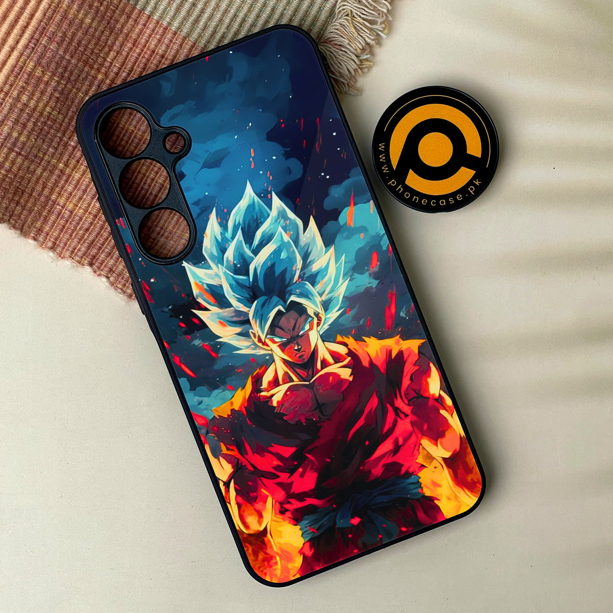Goku Power-Up - HQ Ultra Shine Premium Metal Phone Case All Models ...