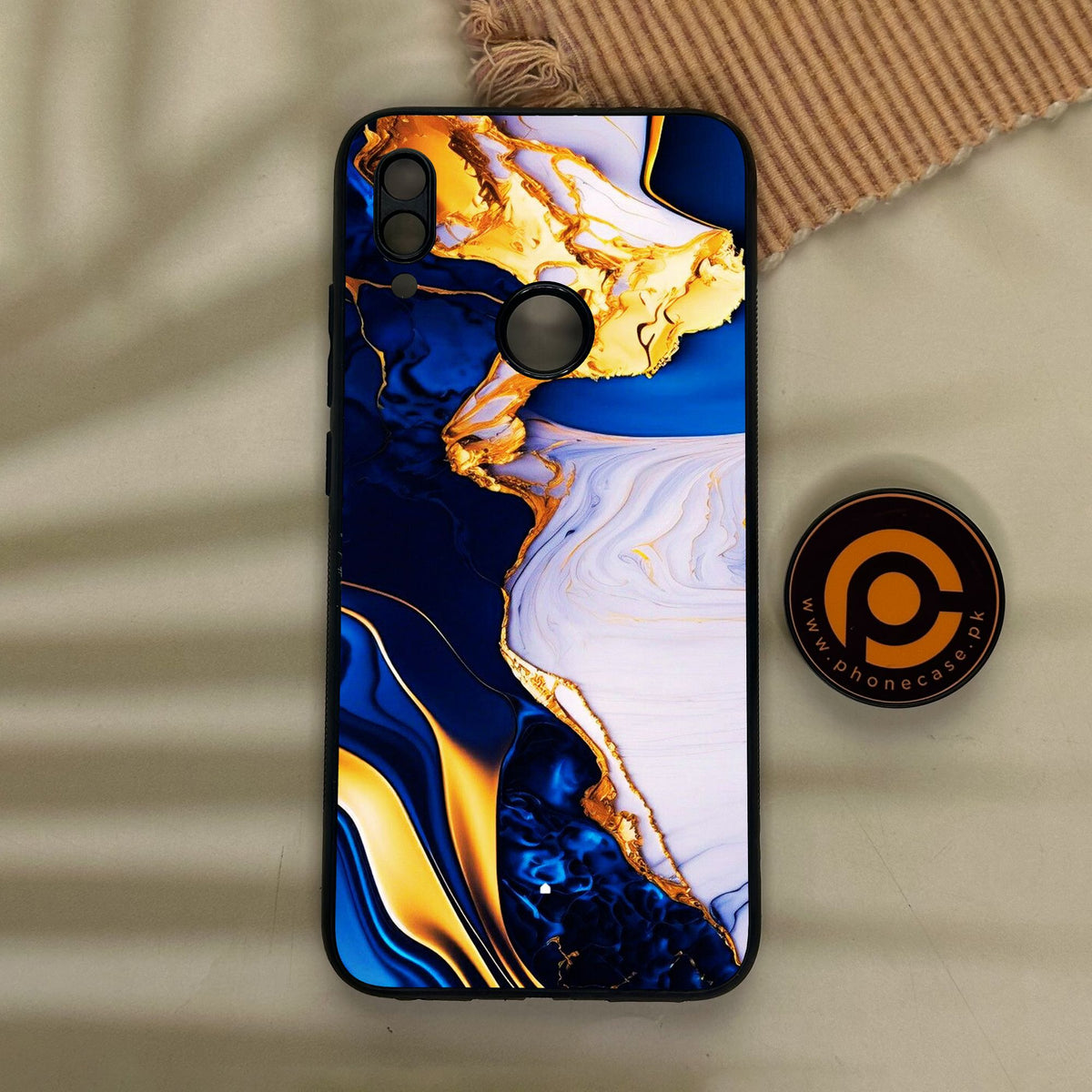 Redmi Note 7 Blue Golden Marble Case and Covers - Buy in Pakistan ...