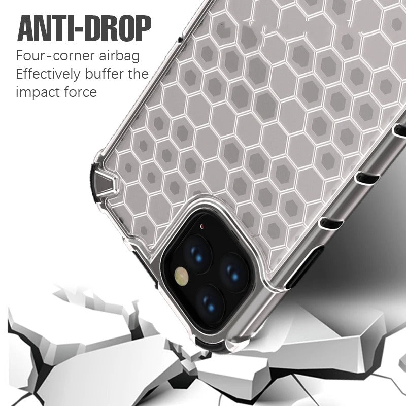 iPhone 11 Airbag Shockproof Hybrid Armor Honeycomb Case Buy in Pakistan ...
