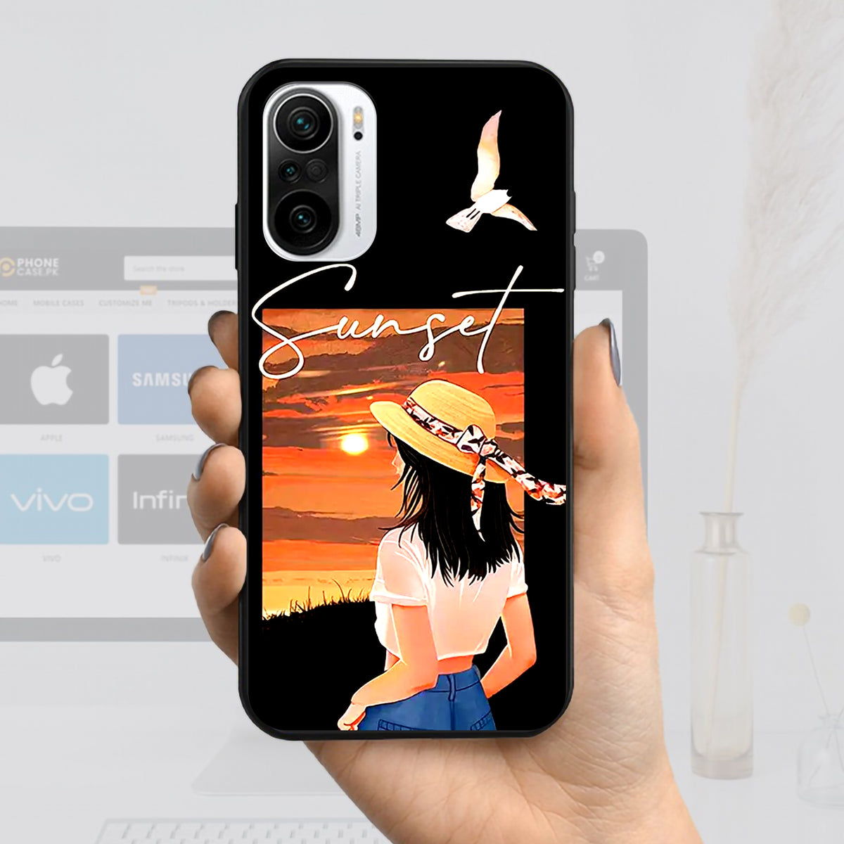 Aesthetic Couple - HQ Ultra Shine Premium Metal Phone Case All Models ...