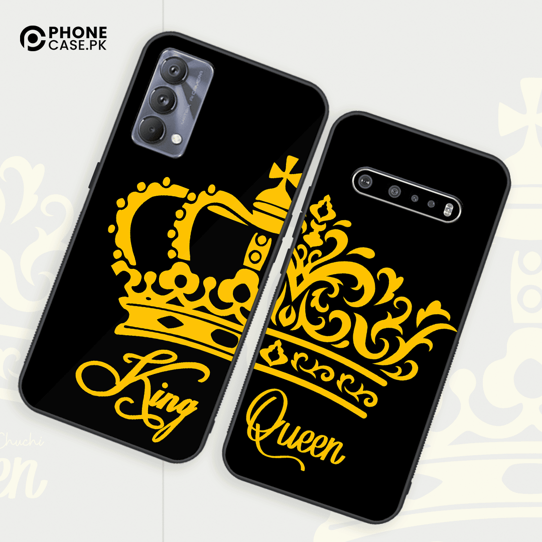 King and Queen Couple - HQ Ultra Shine Premium Metal Phone Case All Mo ...