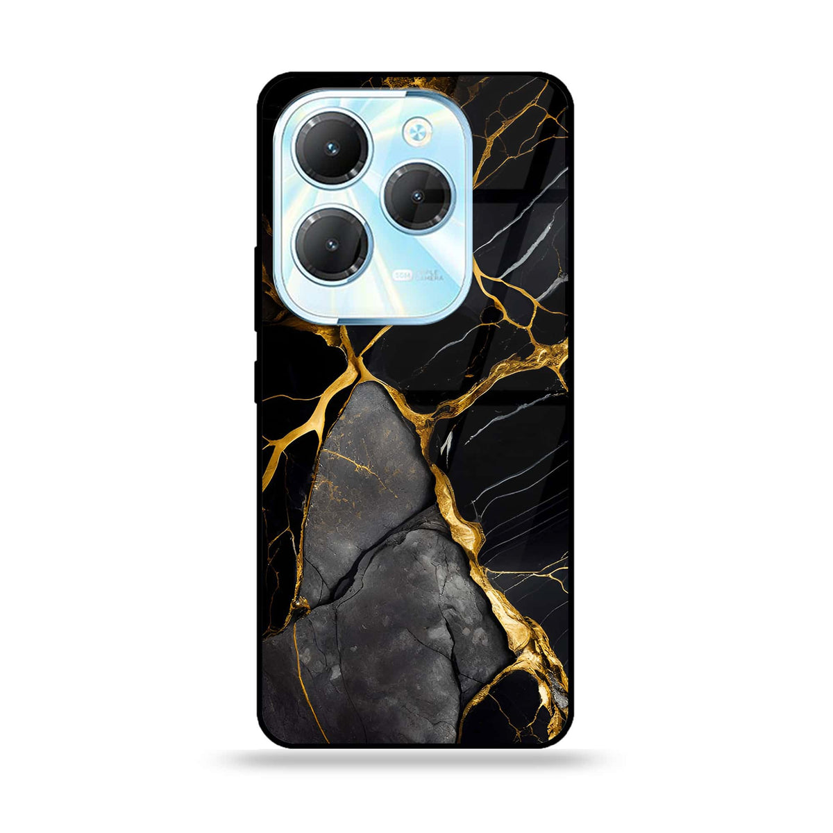 Infinix Hot 40 Pro / Hot 40 - Liquid Marble Design 6 - Premium Metal P ...