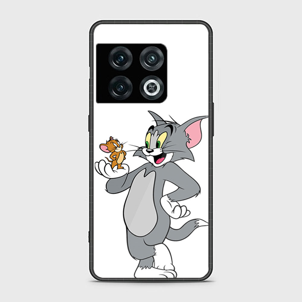 Oneplus 10 Pro 5G Cartoon Series Premium Printed Glass soft Bumper sho ...